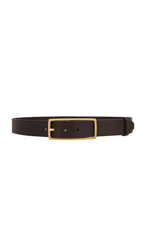 Rag & Bone Rebound Texture Belt - Dark Espresso