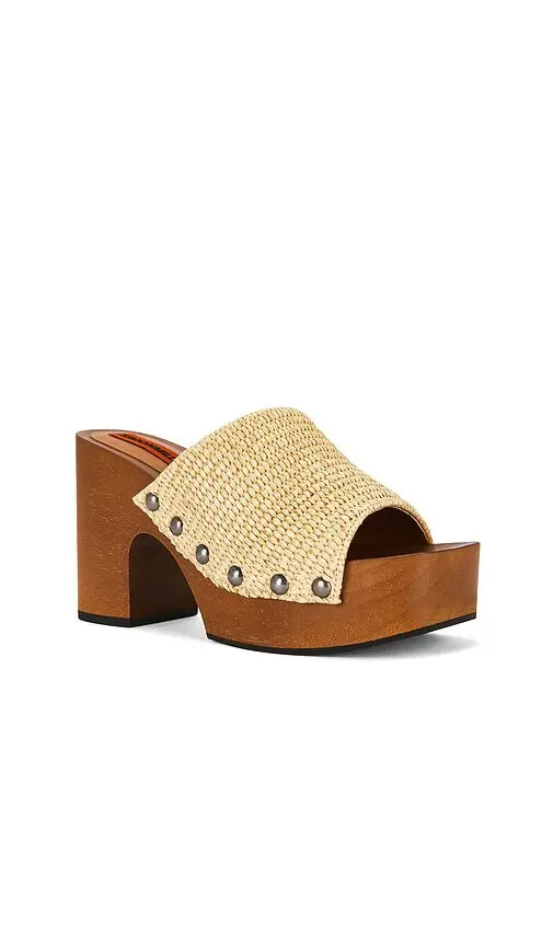 SIMONMILLER Sol Wood Platform Sandals