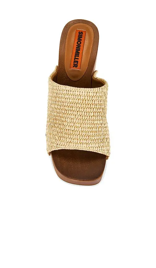 SIMONMILLER Sol Wood Platform Sandals