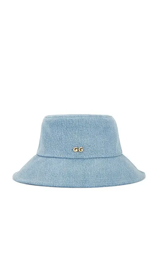 Cult Gaia Maddie Hat - Vintage Blue Vintage Blue