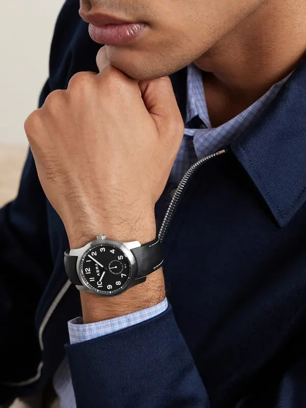Aera 39mm Stainless Steel Automatic Field Watch