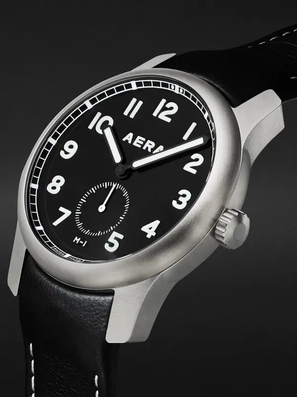Aera 39mm Stainless Steel Automatic Field Watch