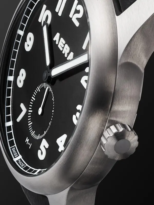 Aera 39mm Stainless Steel Automatic Field Watch