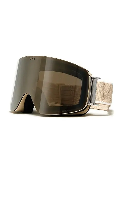 Chimi 01 Cime Ski Goggles - Plain Beige