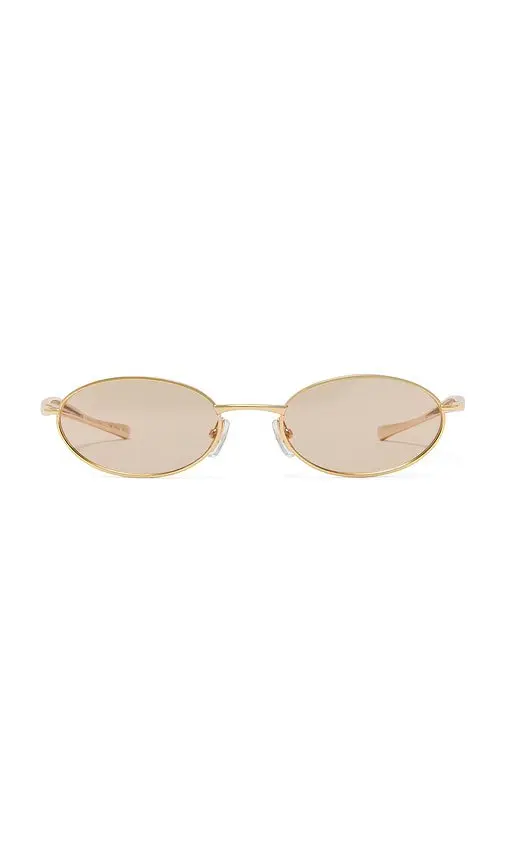 BANBE The Cruz Sunglasses - Gold & Peach