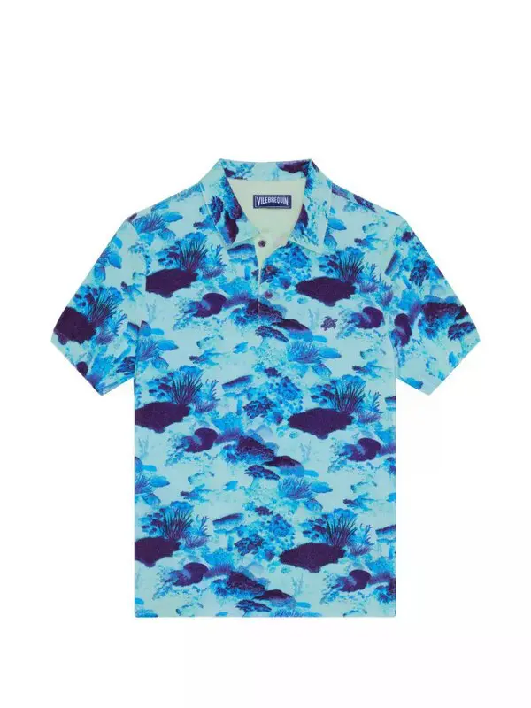 Vilebrequin Coral Reef Terry Polo Shirt