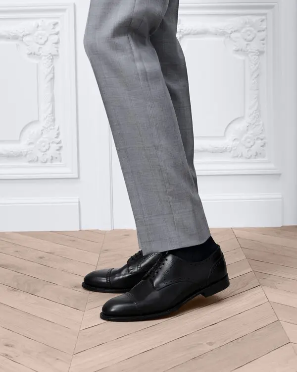 Dior Heir Derby Brogue - Black Smooth Calfskin