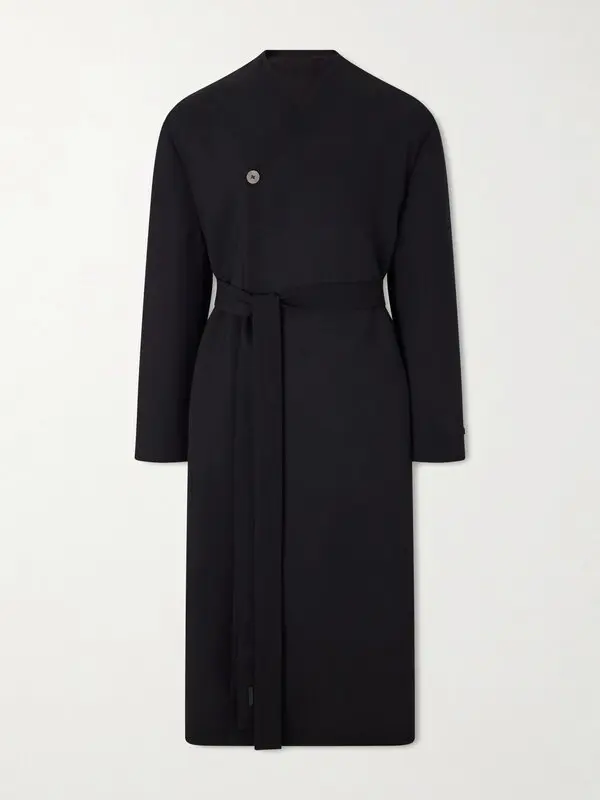 Fear Of God Lapelless Wool-blend Coat