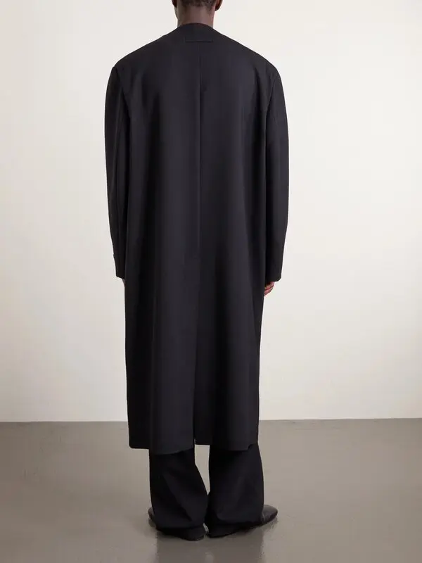 Fear Of God Lapelless Wool-blend Coat