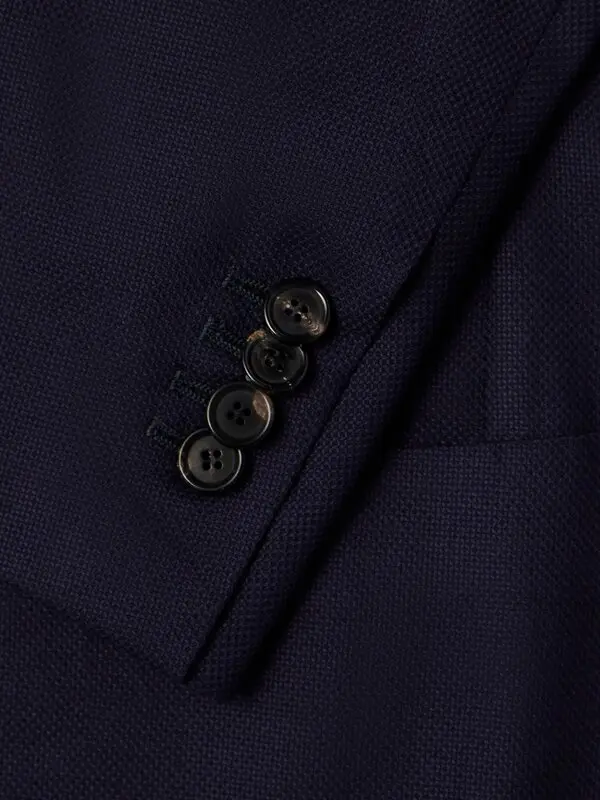DE PETRILLO Wool-hopsack Blazer