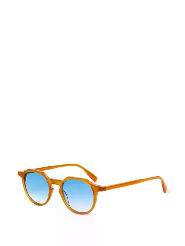 GIGI STUDIOS Nora Geometric Sunglasses - Brown