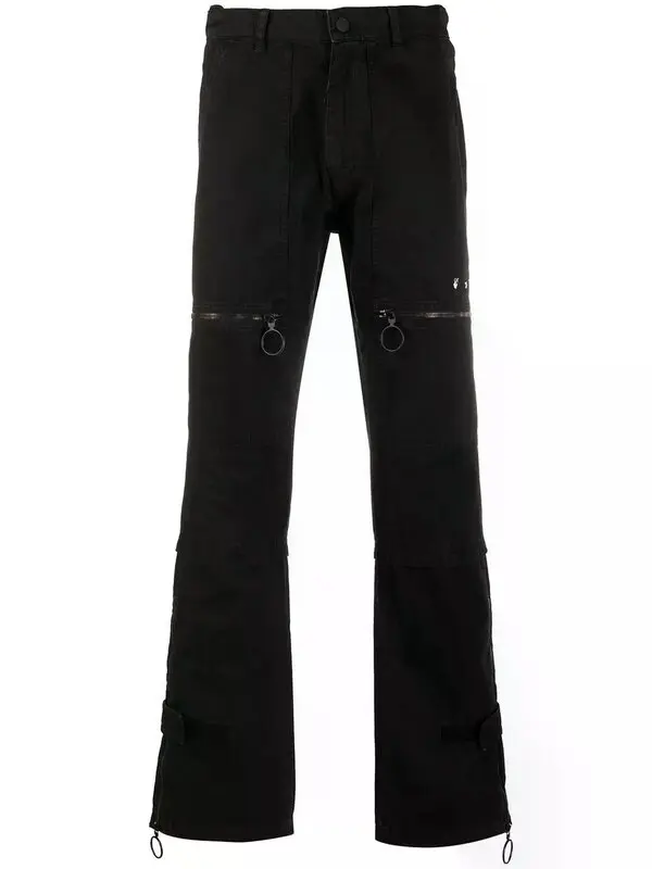Off-White Straight-leg Multi-pocket Jeans