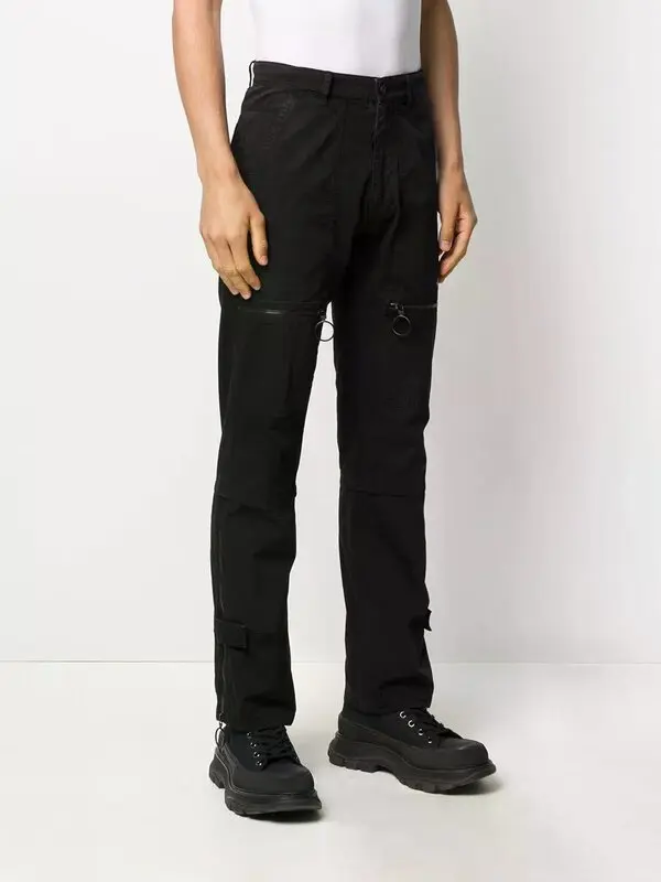 Off-White Straight-leg Multi-pocket Jeans