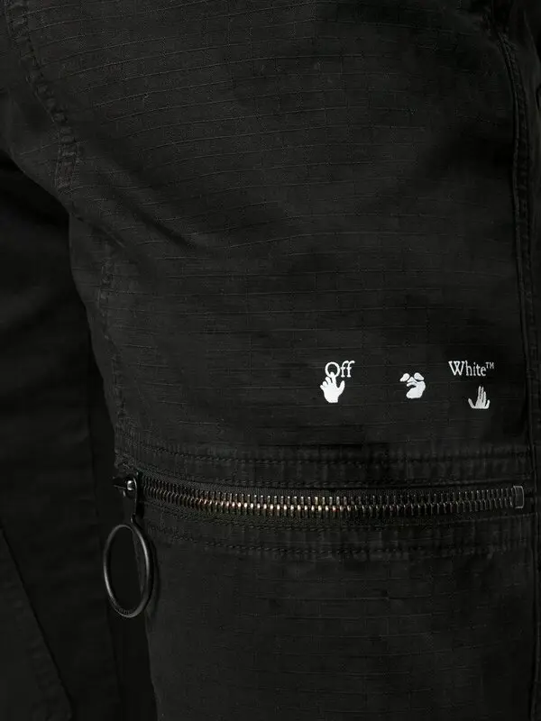 Off-White Straight-leg Multi-pocket Jeans