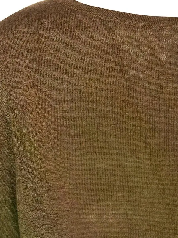Alpha Studio Linen Neck Over Blouse