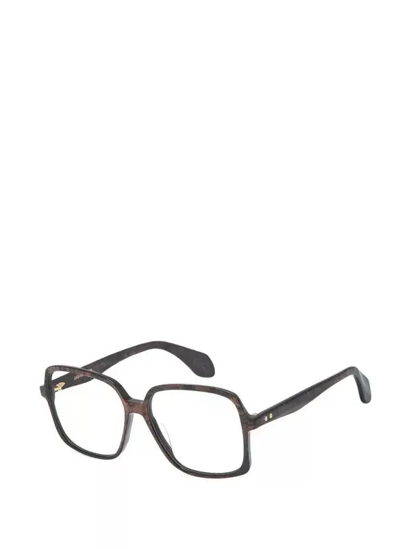 GIGI STUDIOS Shale Square-frame Eyeglasses - Brown
