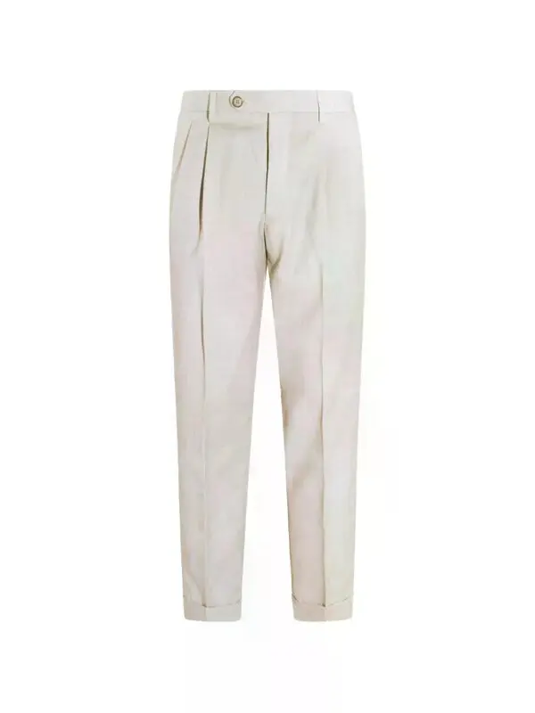 GTA Pleated Button-fastening Trousers