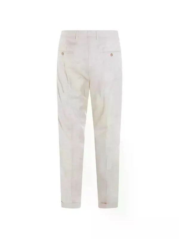 GTA Pleated Button-fastening Trousers