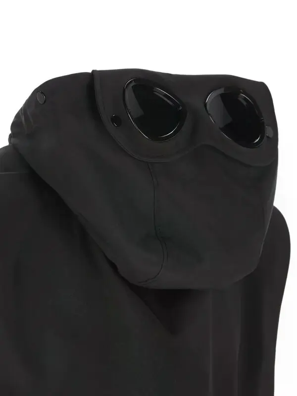 C.P. COMPANY Hooded Sleeveless Gilet - Black