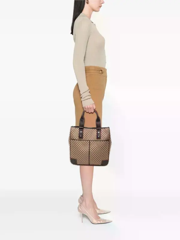 Celine 2016 Macadam Canvas Tote Bag