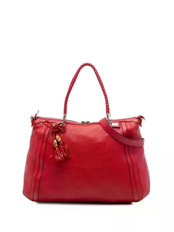Gucci Calfskin Bella Satchel