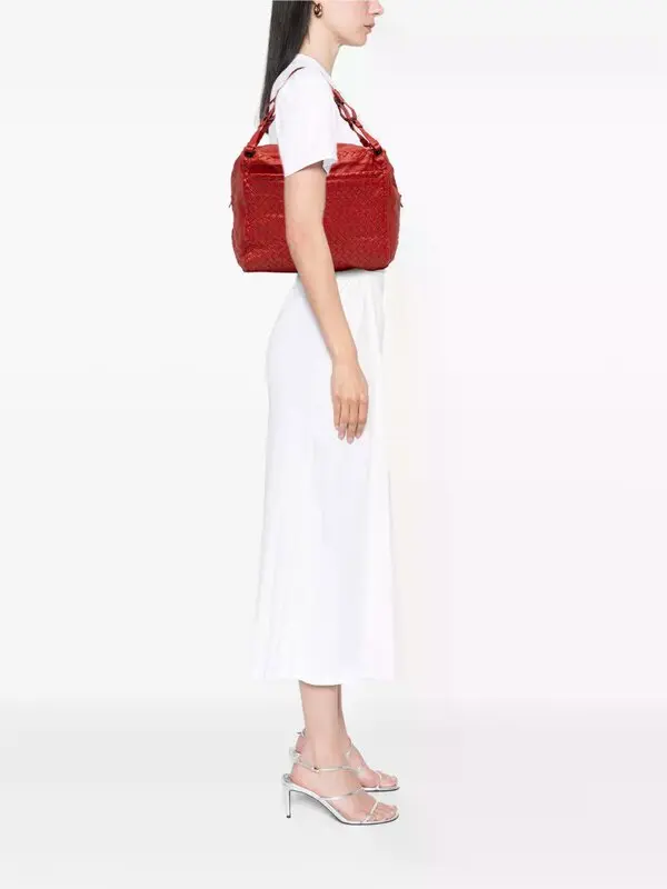 Bottega Veneta Nappa Intrecciato Cube Tote Bag