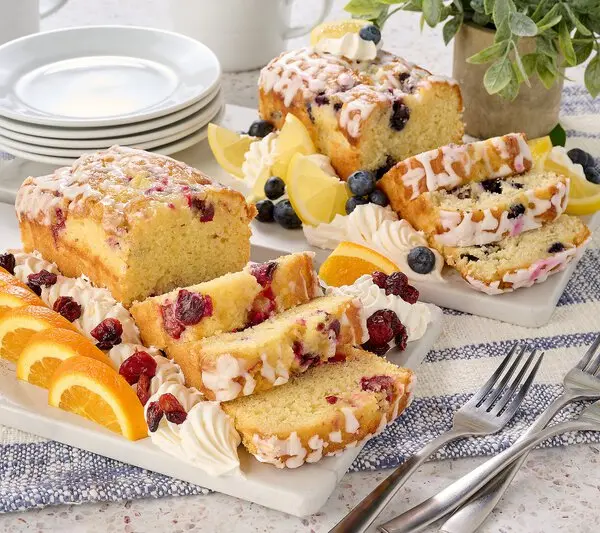 SWEET PARADISE FINE FOODS Sweet Paradise 16oz Family Recipe Fruit Loaf Cakes - One-color