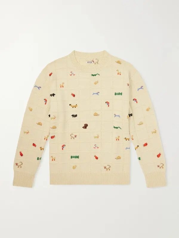BODE Zoologist Merino Wool Sweater