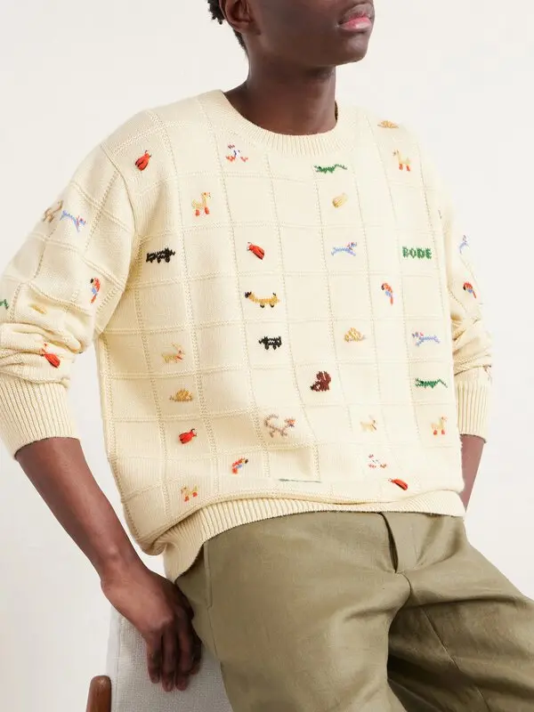 BODE Zoologist Merino Wool Sweater