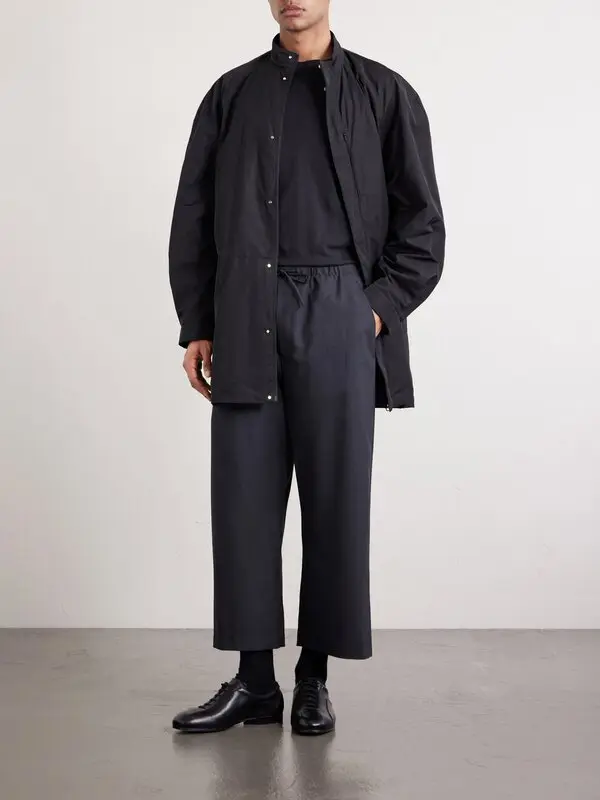 AMOMENTO Straight-leg Wool Trousers