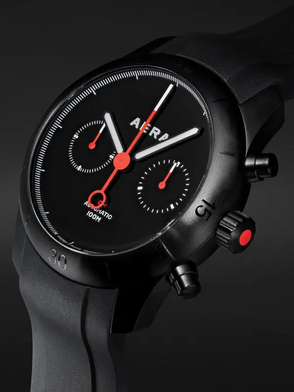 Aera C-1 Chrono Automatic Stainless Steel Chronograph Watch
