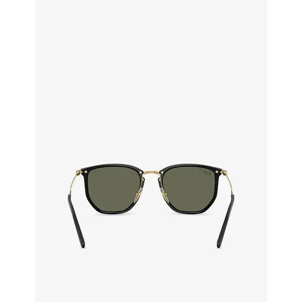 Ray-ban Irregular Frame Nylon Sunglasses - Black