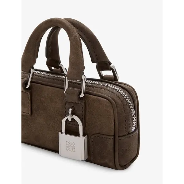 Loewe Amazona Nano Leather Shoulder Bag - Tundra