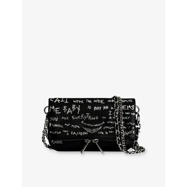 Zadig&Voltaire Rock Nano Leather Clutch