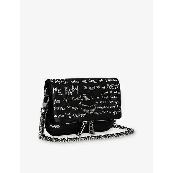 Zadig&Voltaire Rock Nano Leather Clutch
