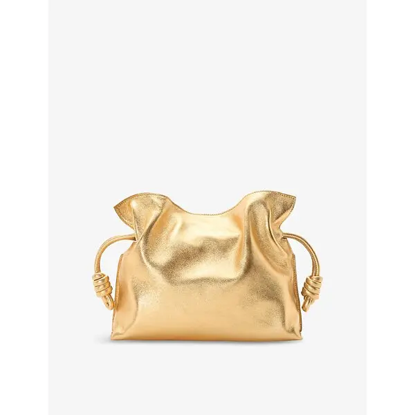 Loewe Flamenco Leather Clutch Bag