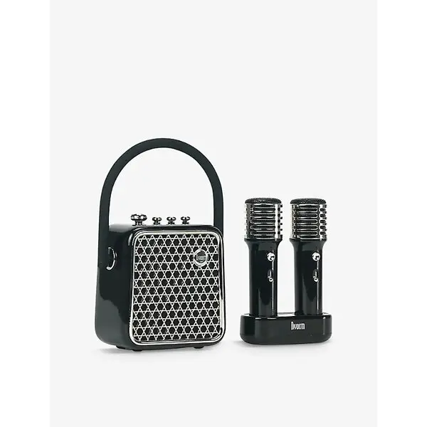 THE TECH BAR Divoom Portable Mini Karaoke Machine - Black