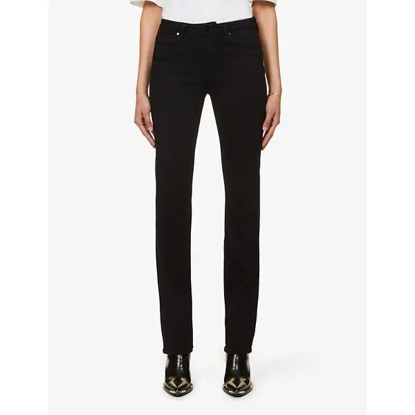 Paige Hoxton High-rise Straight Jeans