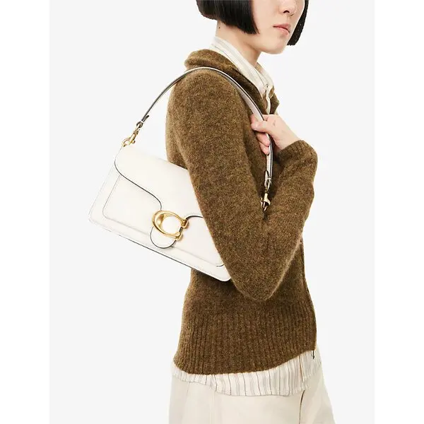 COACH Tabby 26 Pebbled-leather Shoulder Bag - B4/chalk