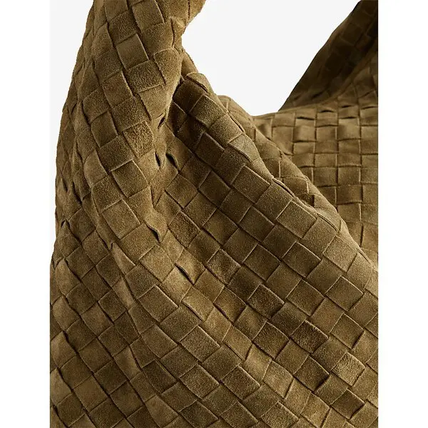 Bottega Veneta Large Suede Shoulder Bag