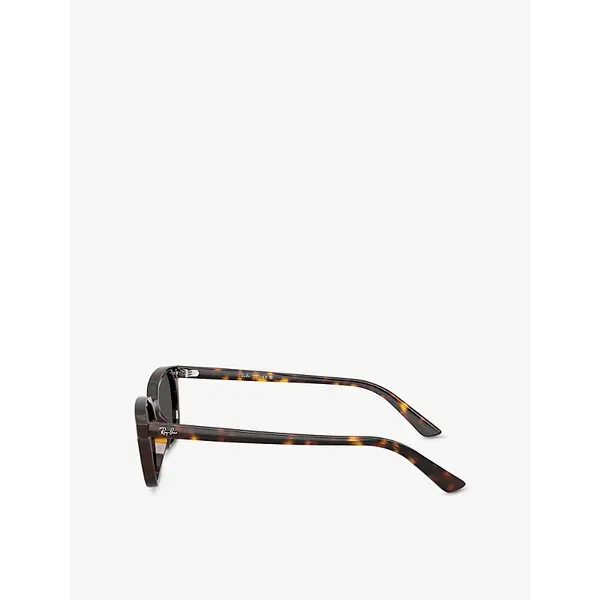 Ray-ban Acetate Sunglasses With High Bridge Fit - Brown