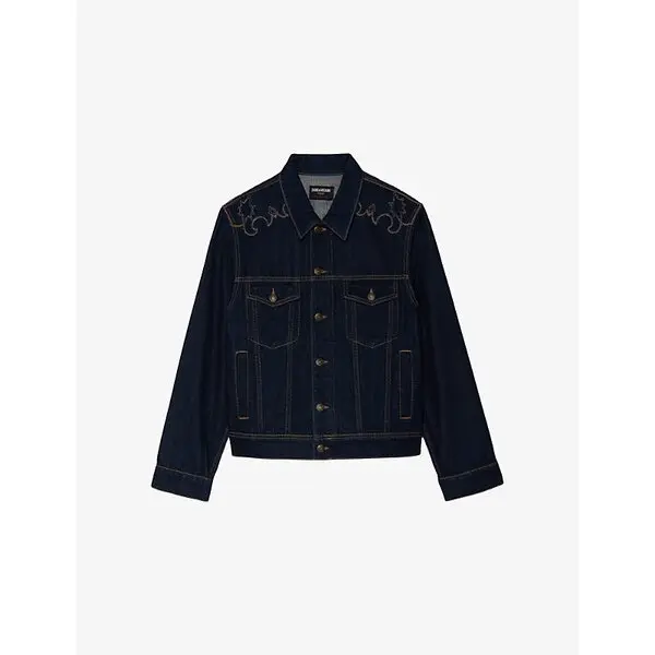 Zadig&Voltaire Western-stitch Denim Jacket