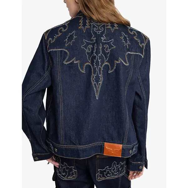 Zadig&Voltaire Western-stitch Denim Jacket