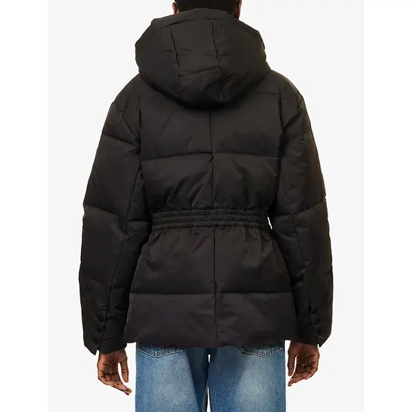 THE COUTURE CLUB Puffer Jacket With Belted Waist