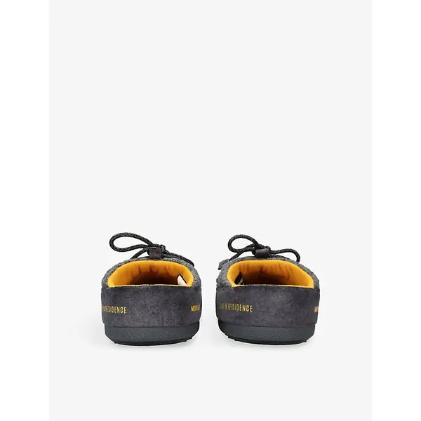 Moon Boot X Guest In Residence Evx Knit Mules - Grey/dark