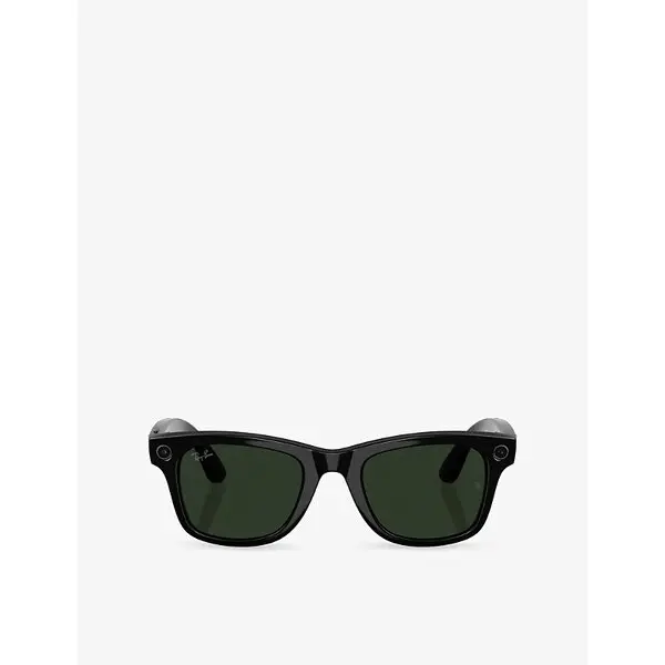 RAY-BAN META Wayfarer Square-frame Injected Meta Ai Eyeglasses
