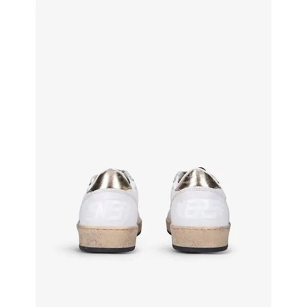 GOLDEN GOOSE Ballstar Leather Low-top Trainers - White/oth