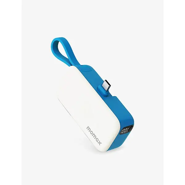 THE TECH BAR Momax Portable Battery Pack With Usb-c Cable - Blue