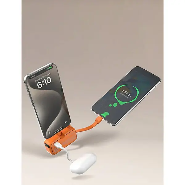 THE TECH BAR Momax Portable Battery Pack With Usb-c Cable