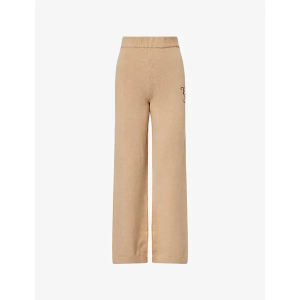 4TH & RECKLESS Wide Leg Knitted Trousers
